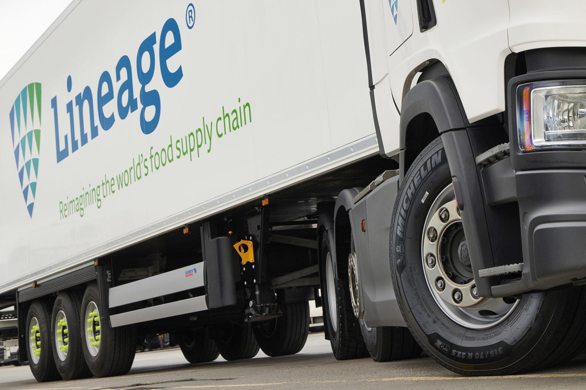 Michelin tyre trial unlocks sustainability improvements for Lineage ...